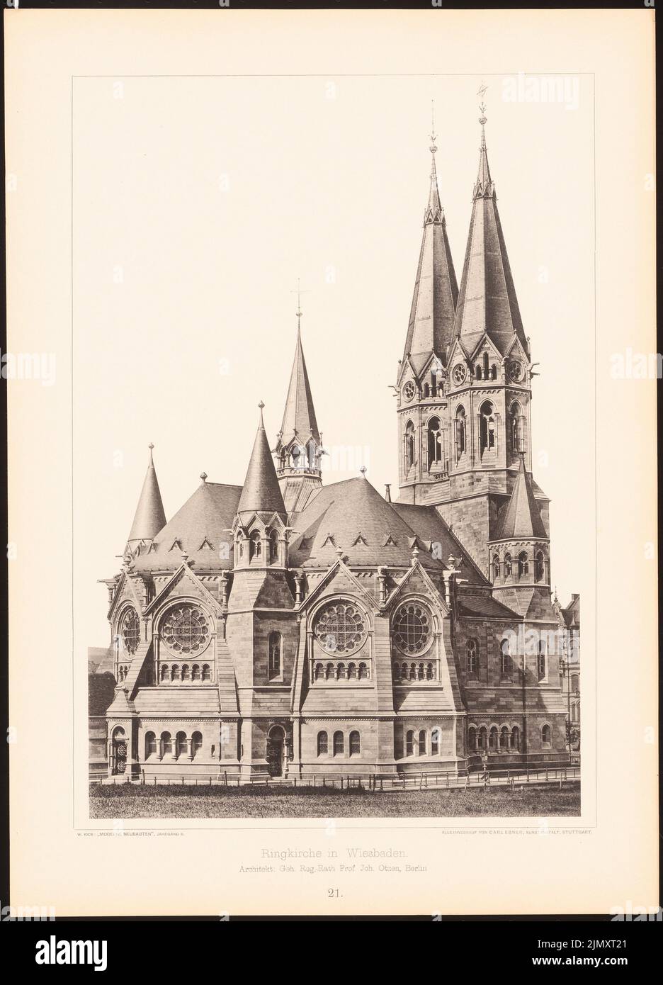 Otzen johannes 1839 1911 ringkirche hi-res stock photography and images ...