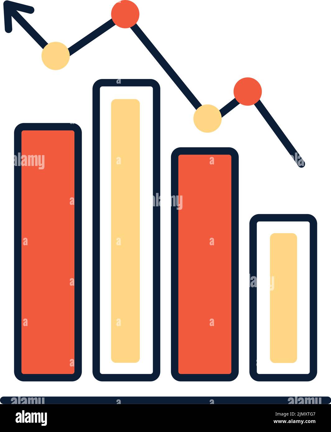 statistics bars infographic information icon Stock Vector Image & Art ...