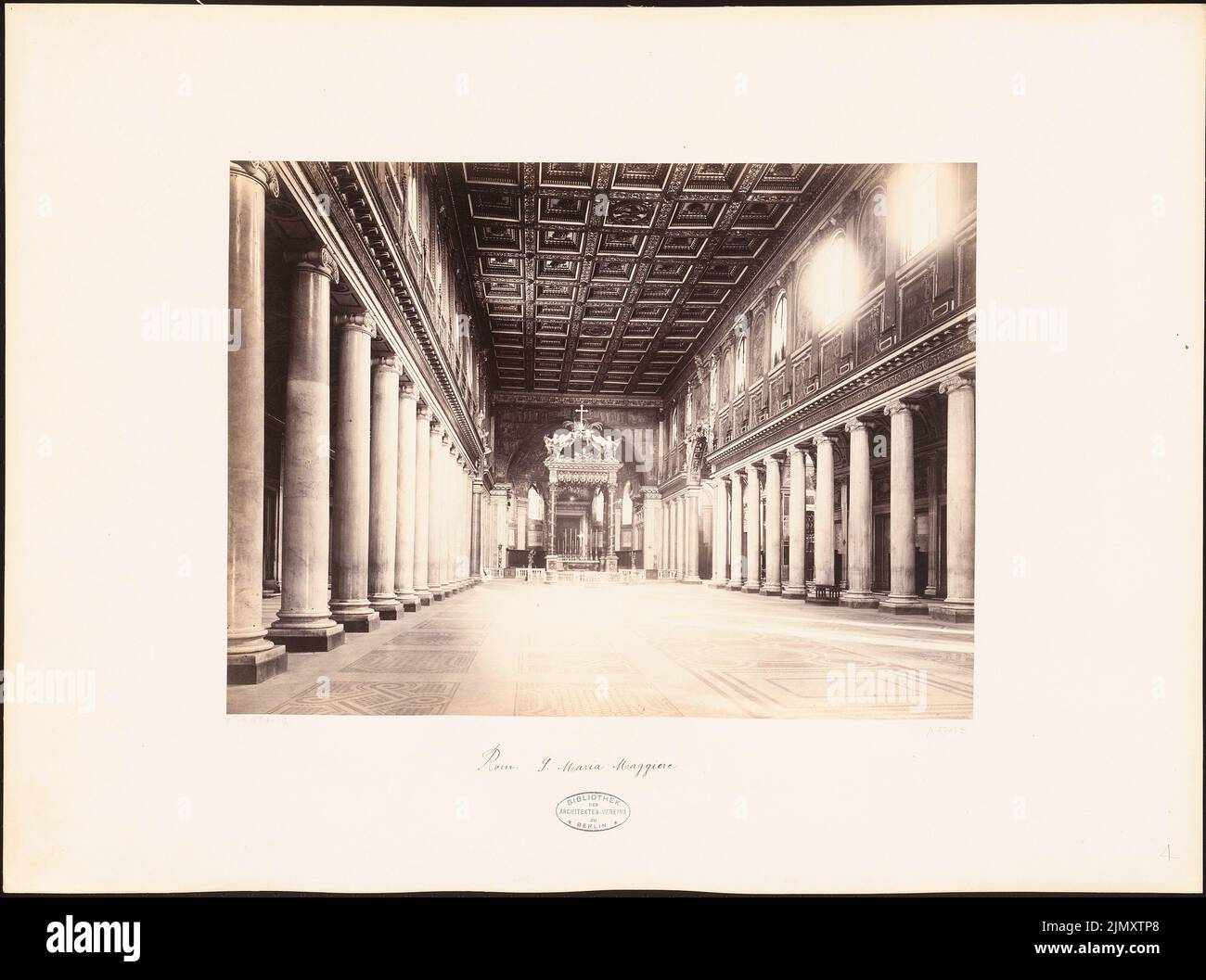 Innenansicht der kirche s maria maggire hi-res stock photography and images - Alamy