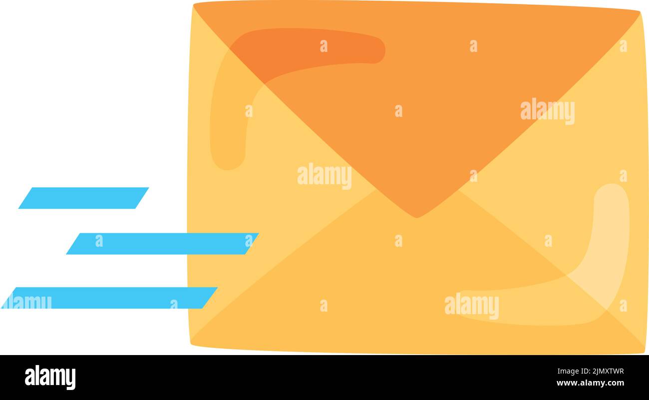 envelope mail send quickly icon Stock Vector Image & Art - Alamy