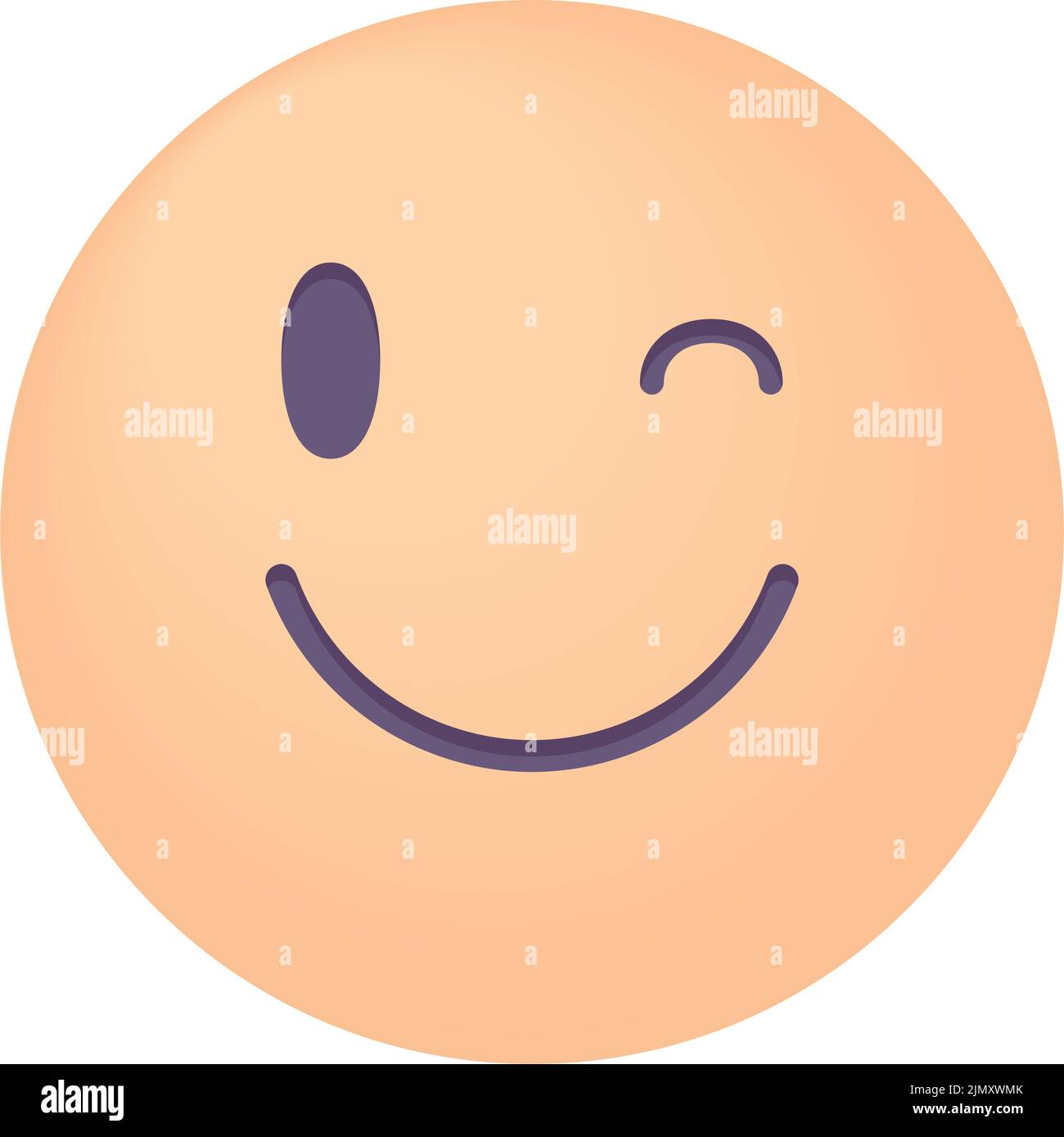 happy emoji smiling classic character Stock Vector Image & Art - Alamy