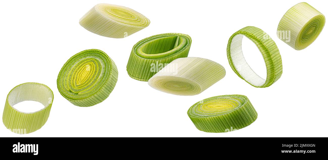 Field leaf green leek Cut Out Stock Images & Pictures - Alamy