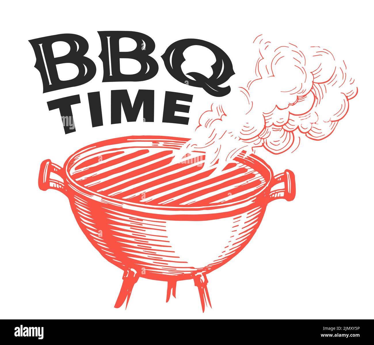 Picnic time design Cut Out Stock Images & Pictures - Alamy