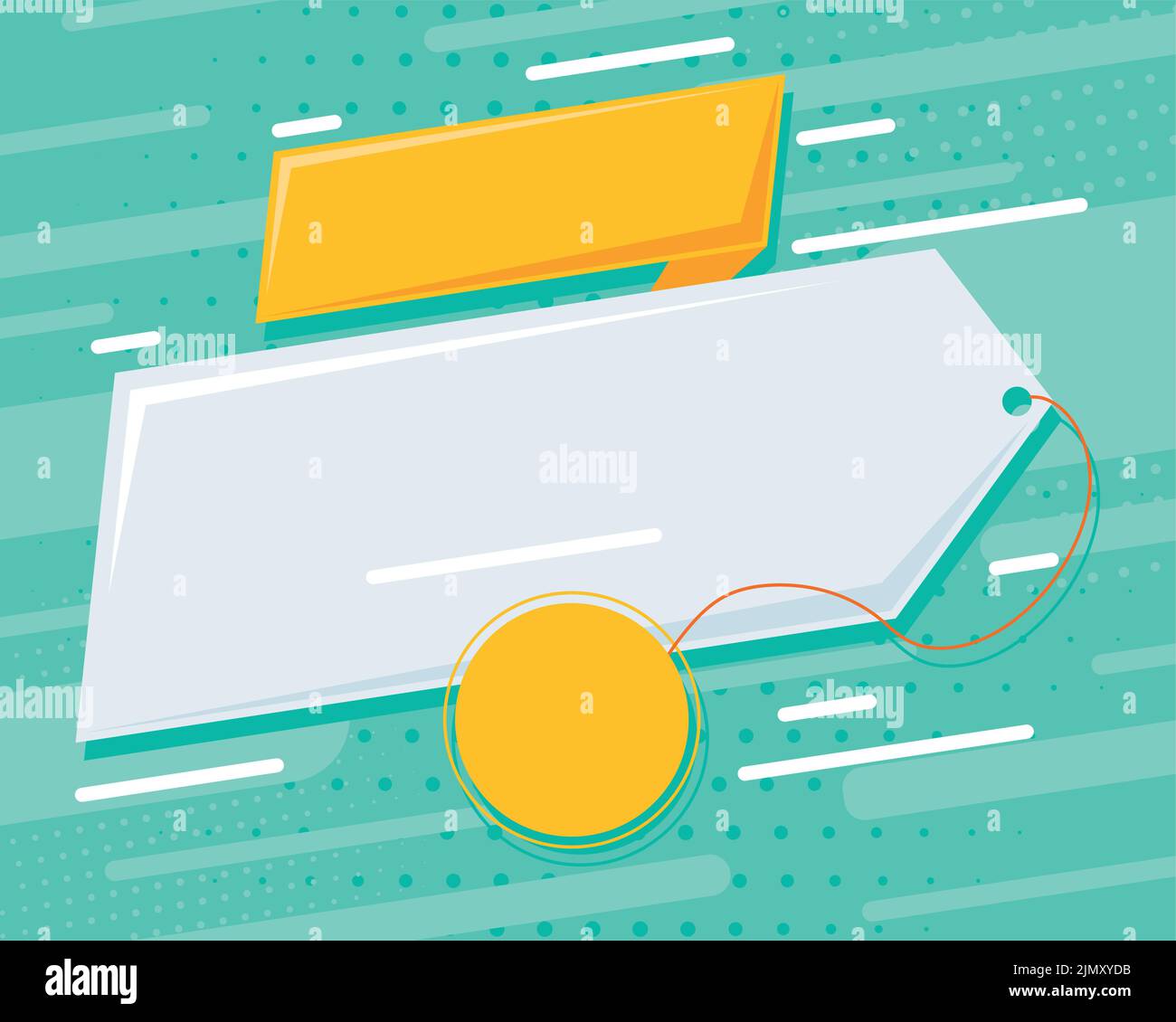 white color commercial banner poster Stock Vector Image & Art - Alamy