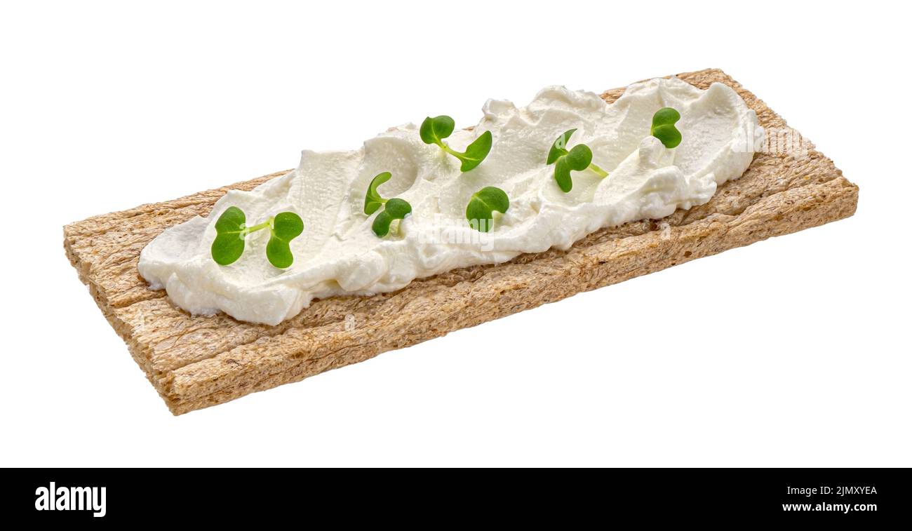 Rye crispbread isolated on hi-res stock photography and images - Alamy