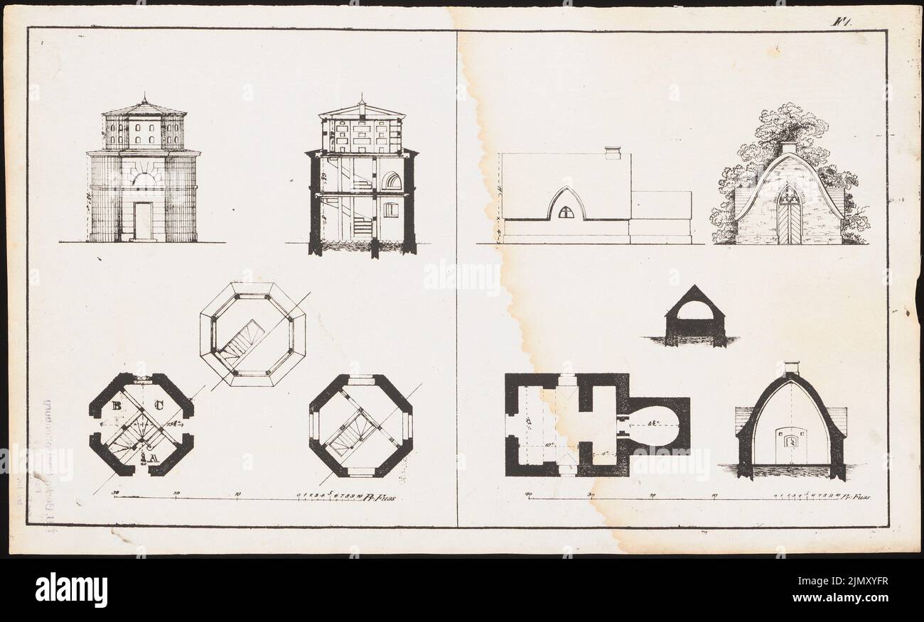 N.N., architecture. Designs from d. Areas d. Agriculture and rural ...