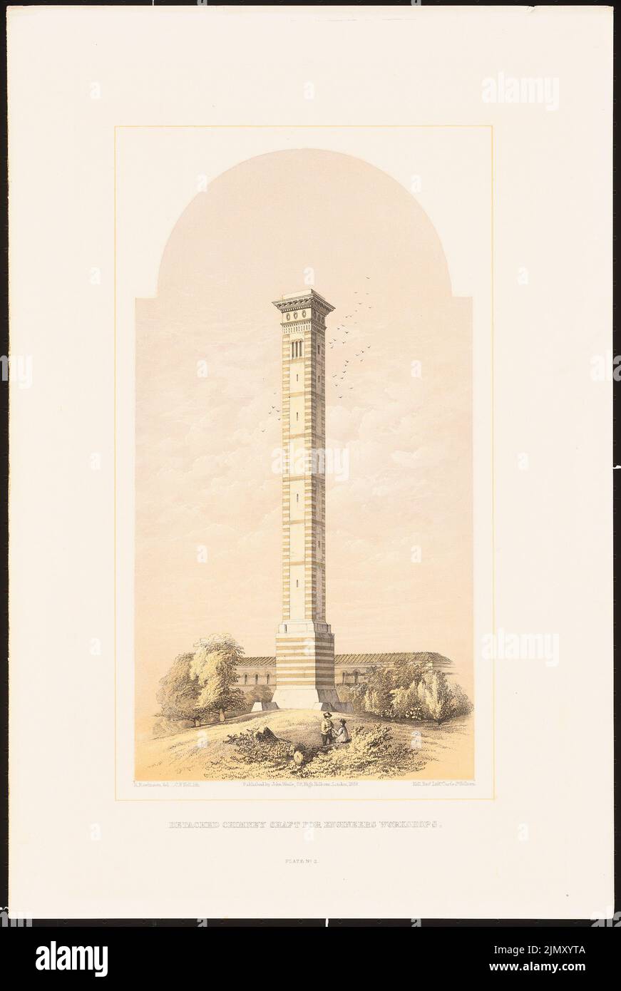 Rawlinson Robert, Detached Chimney Shaft for Engineers workshops. (From ...