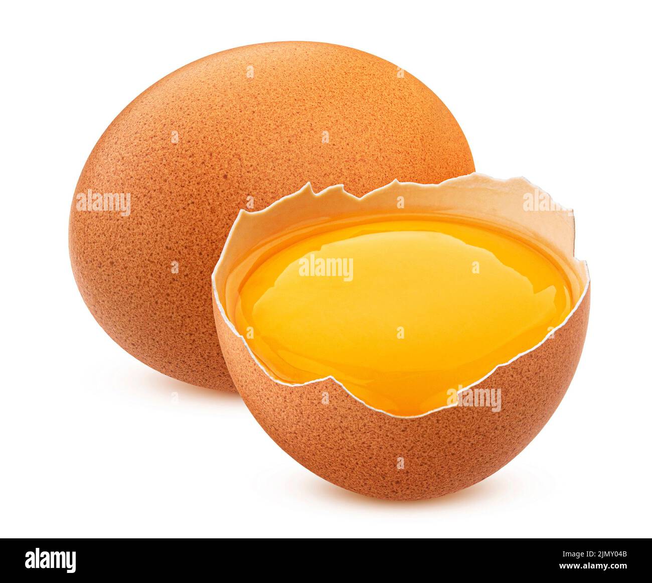 Egg isolated on white background Stock Photo - Alamy