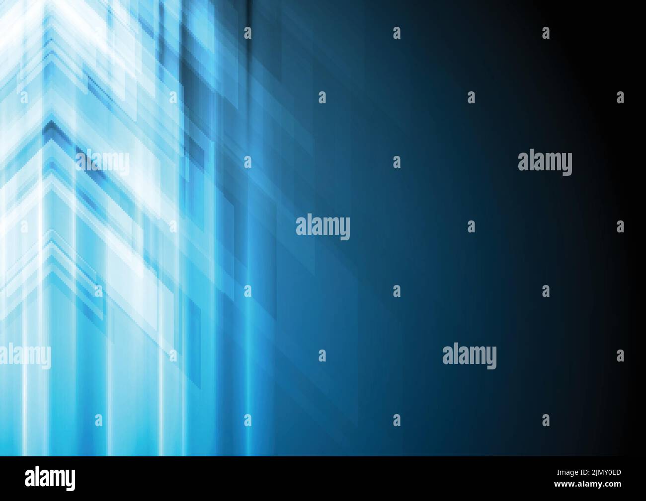 Blue arrows abstract technology background. Modern shiny vector design ...