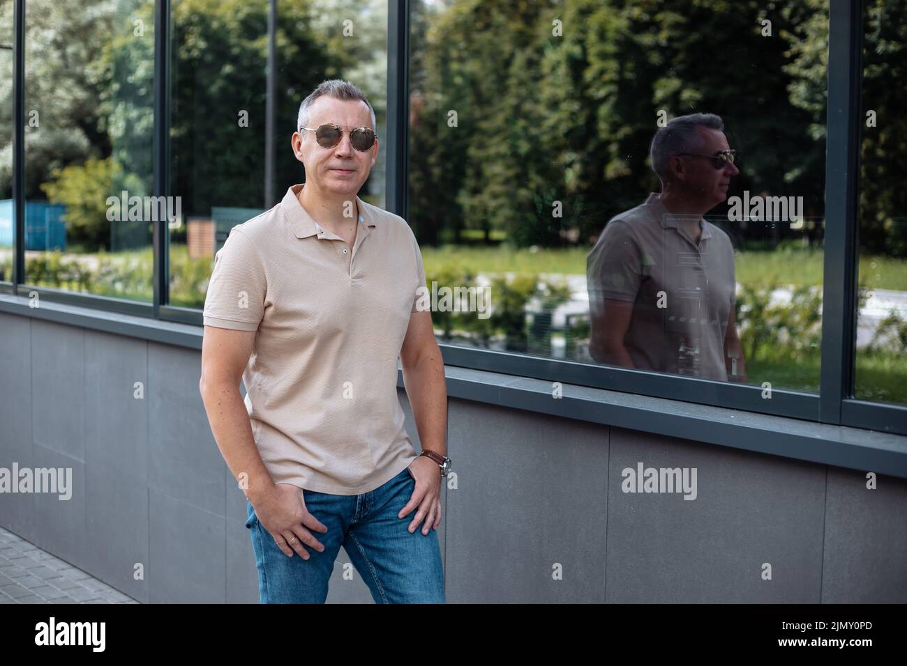 Portrait brutal handsome haired hi-res stock photography and images - Alamy