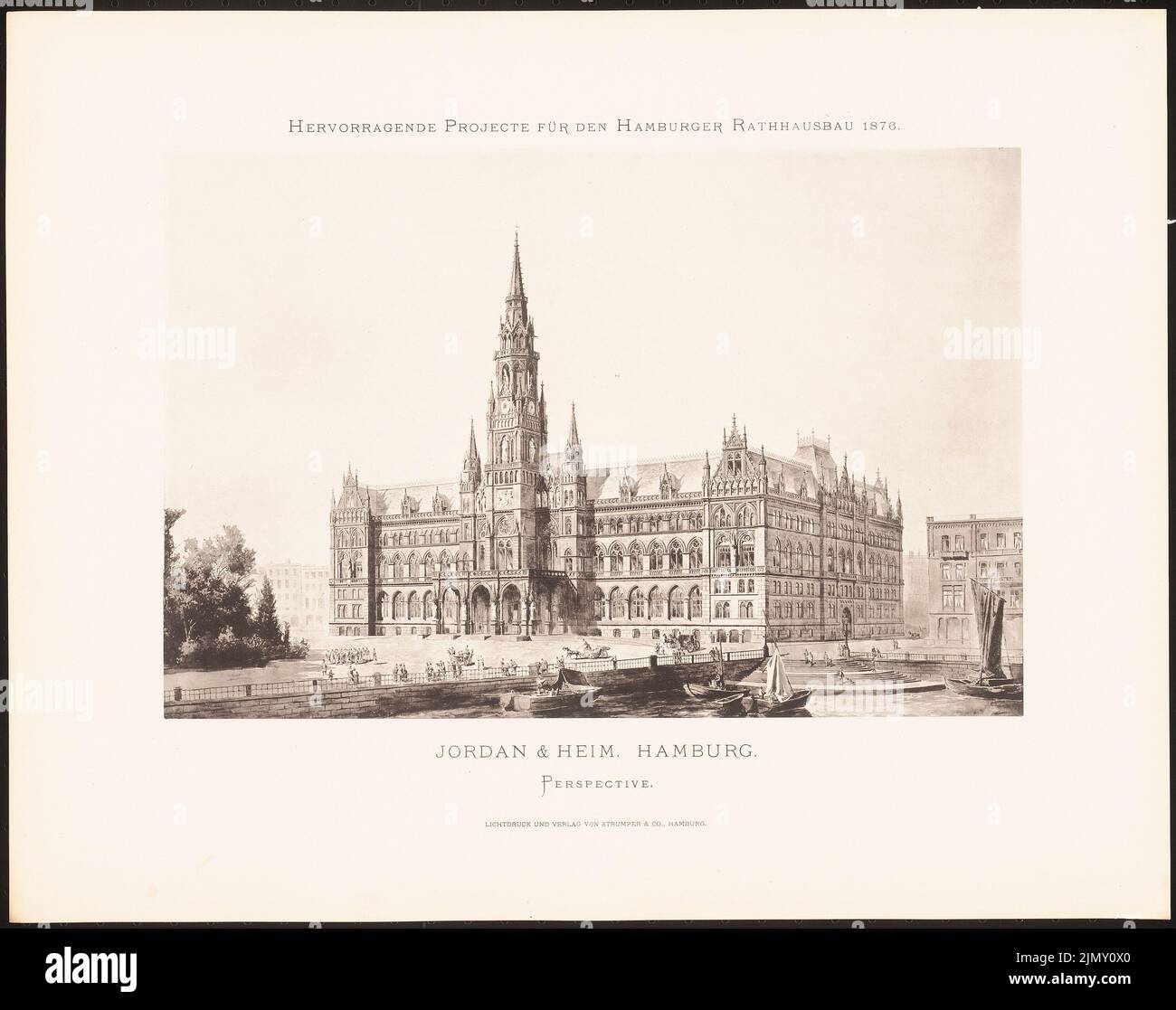 Jordan & Heim, excellent projects for the Hamburg town hall ...