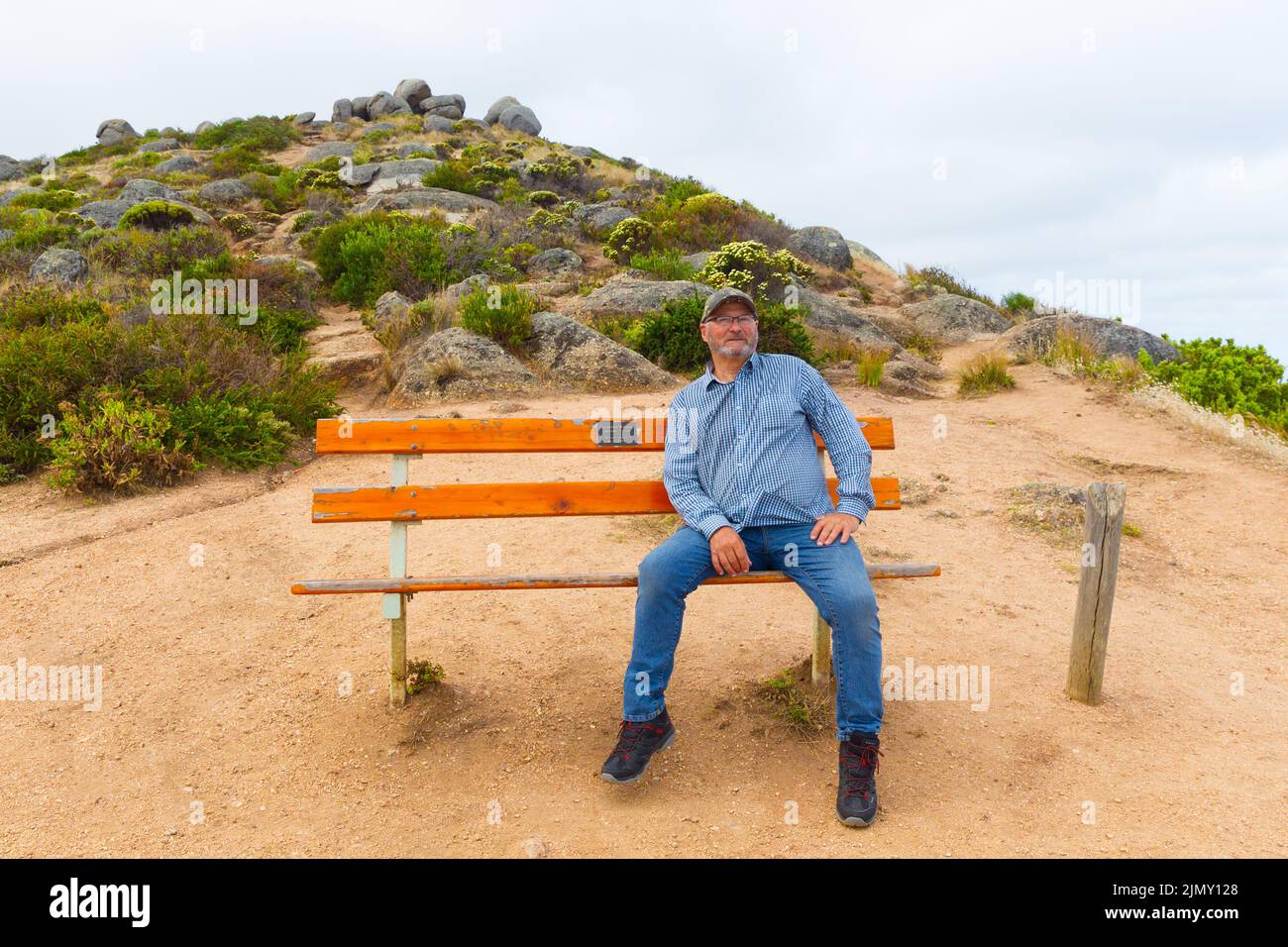 Andrew McIntyre, a resident of Adelaide in South Australia, pictured at ...