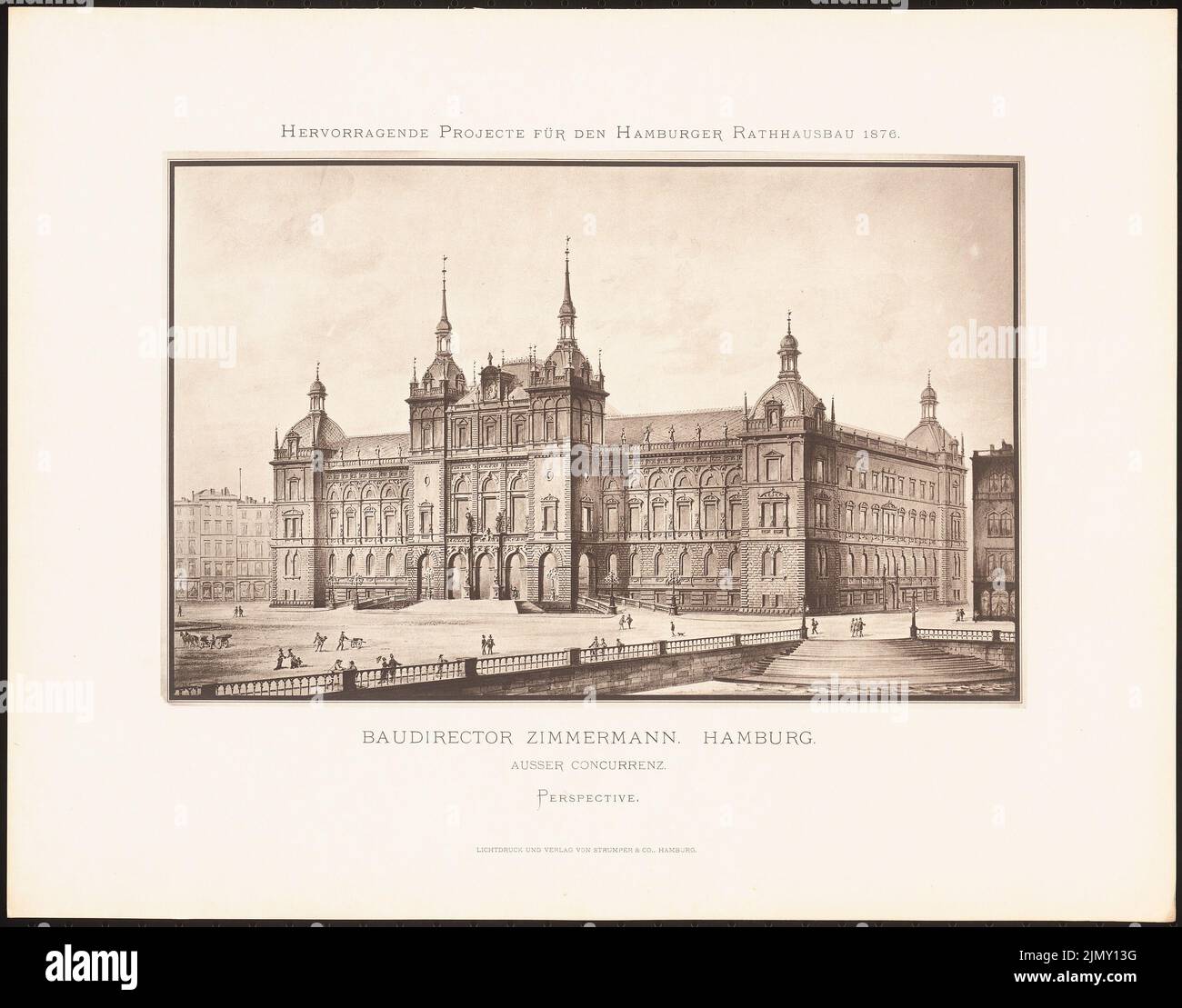 Zimmermann, excellent projects for the Hamburg town hall construction ...