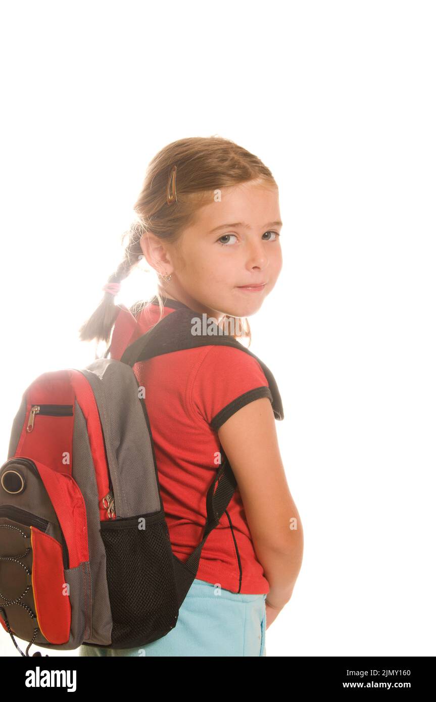 Kid backpack cut out hi-res stock photography and images - Alamy