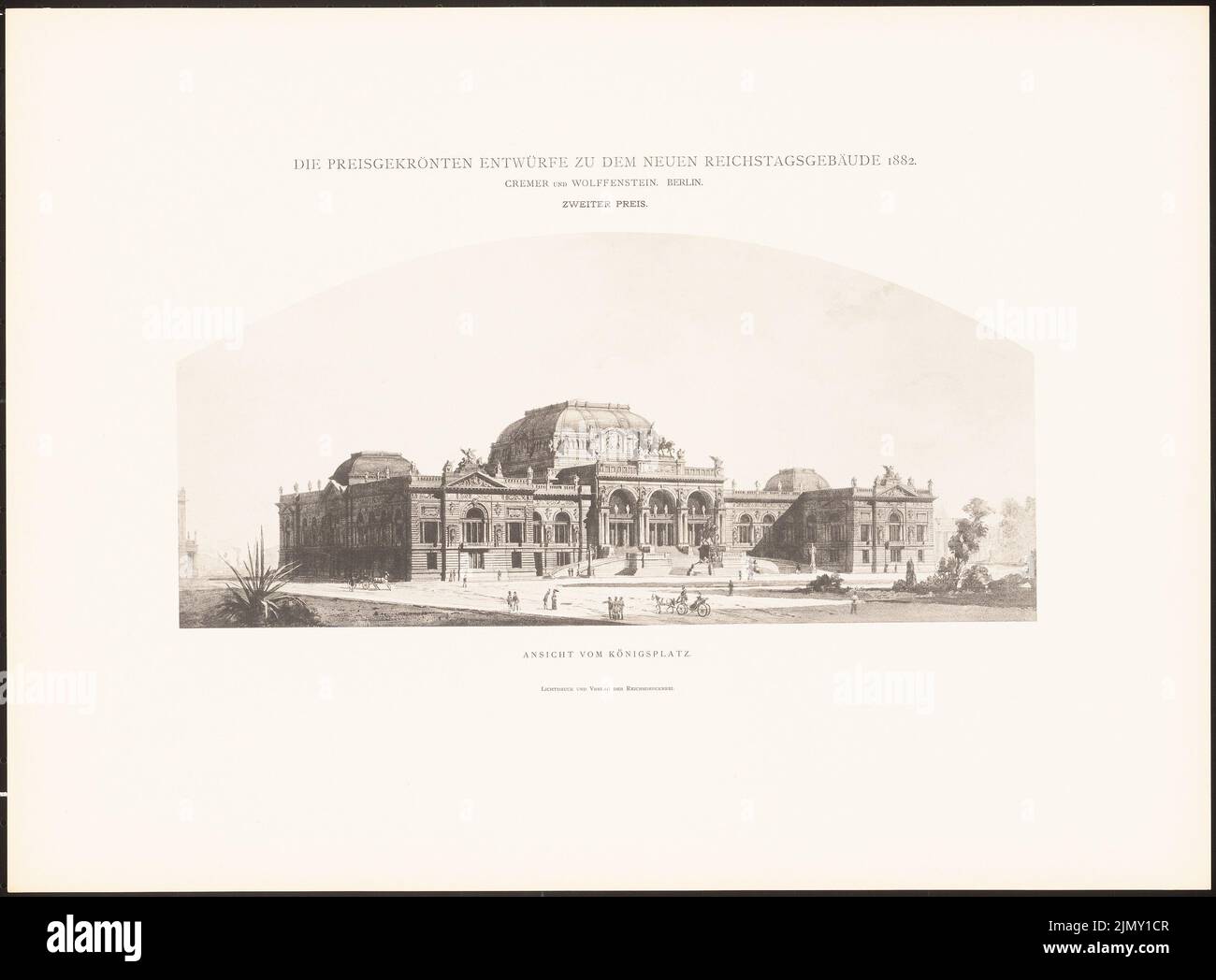 1882 perspektivische ansicht hi-res stock photography and images - Alamy