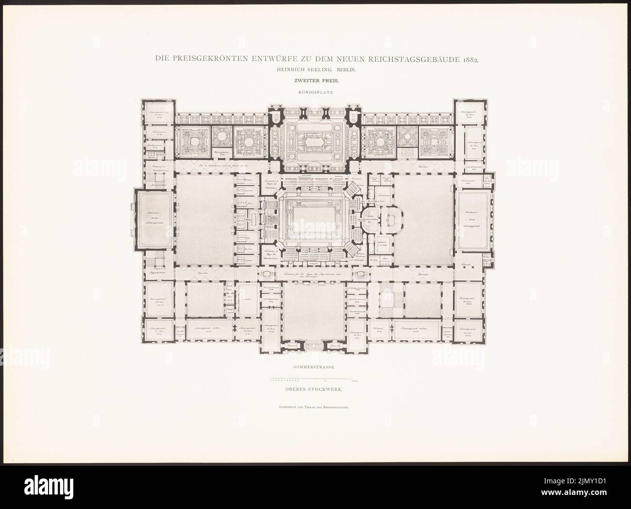 Reichstag Building Plan