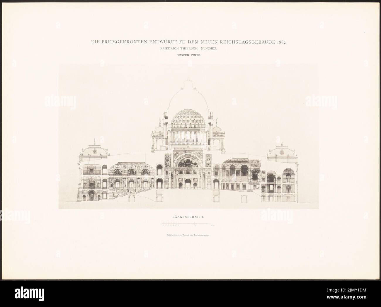 1882 langsschnitt hi-res stock photography and images - Alamy