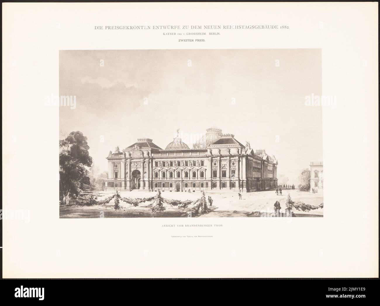 1882 perspektivische ansicht hi-res stock photography and images - Alamy