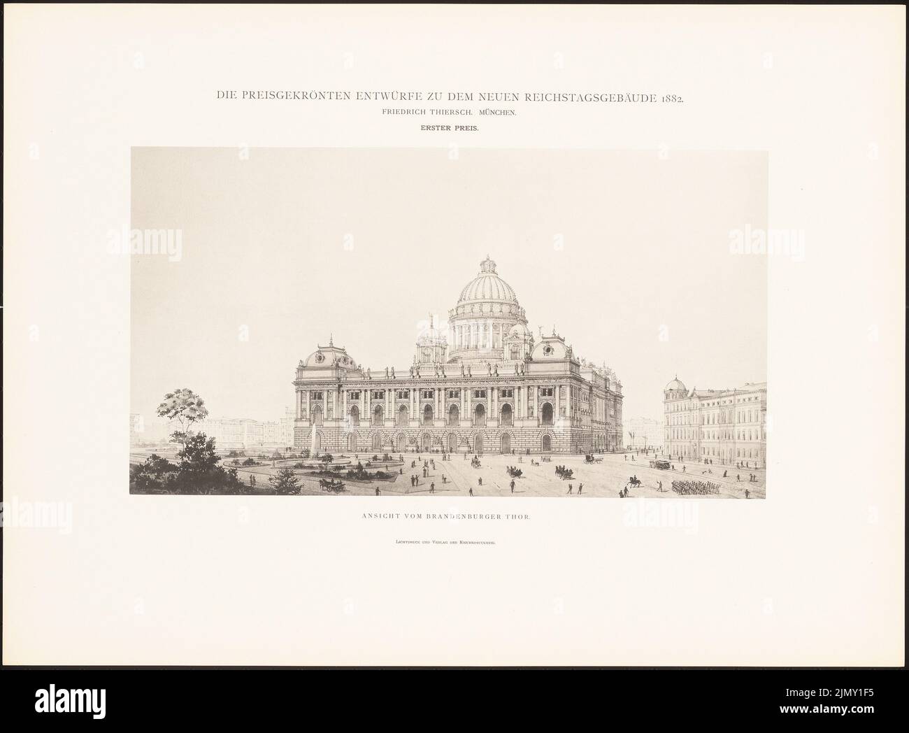 Thiersch friedrich von 1852 1921 reichstag hi-res stock photography and ...