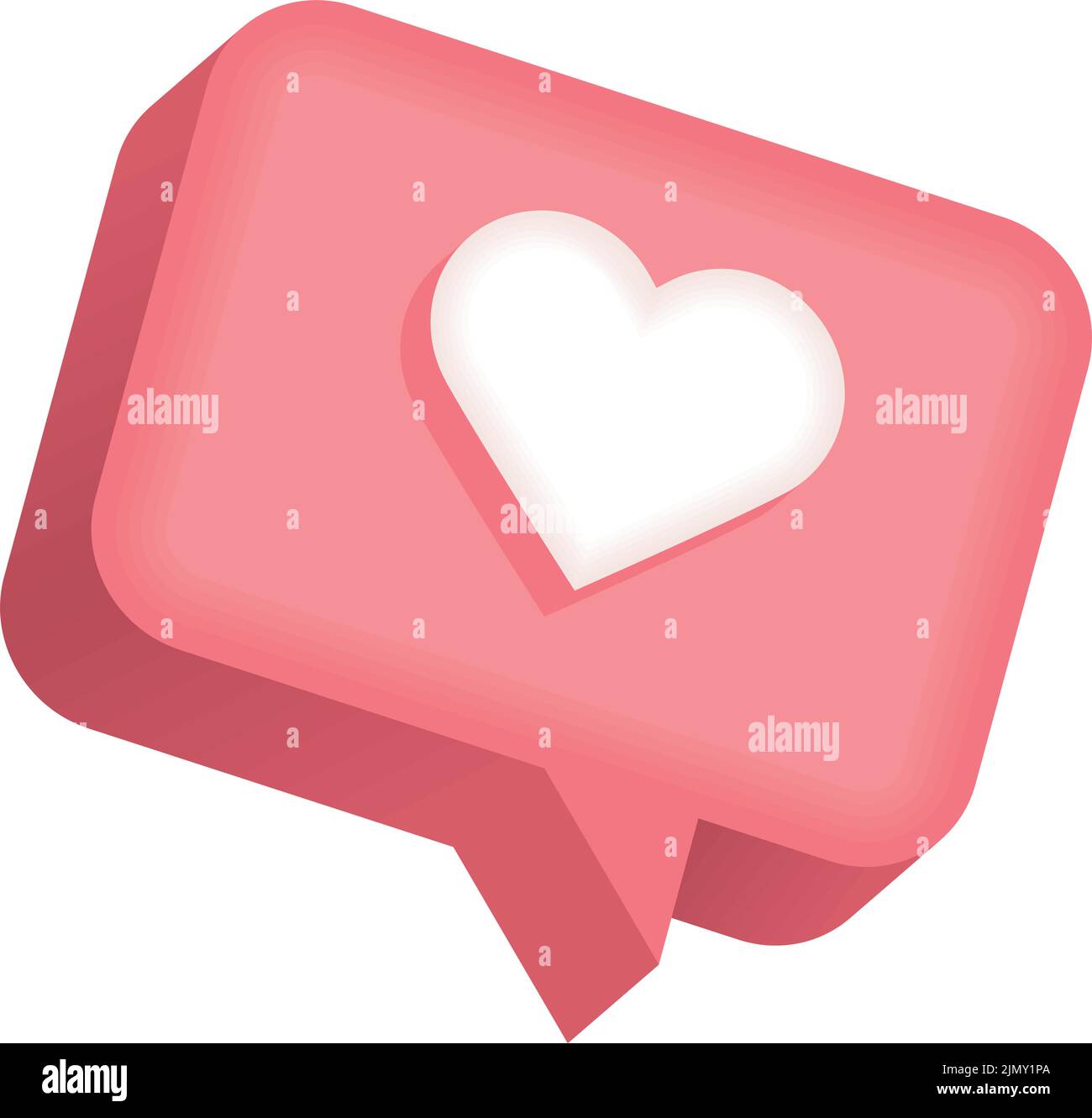 heart in speech bubble icon Stock Vector Image & Art - Alamy