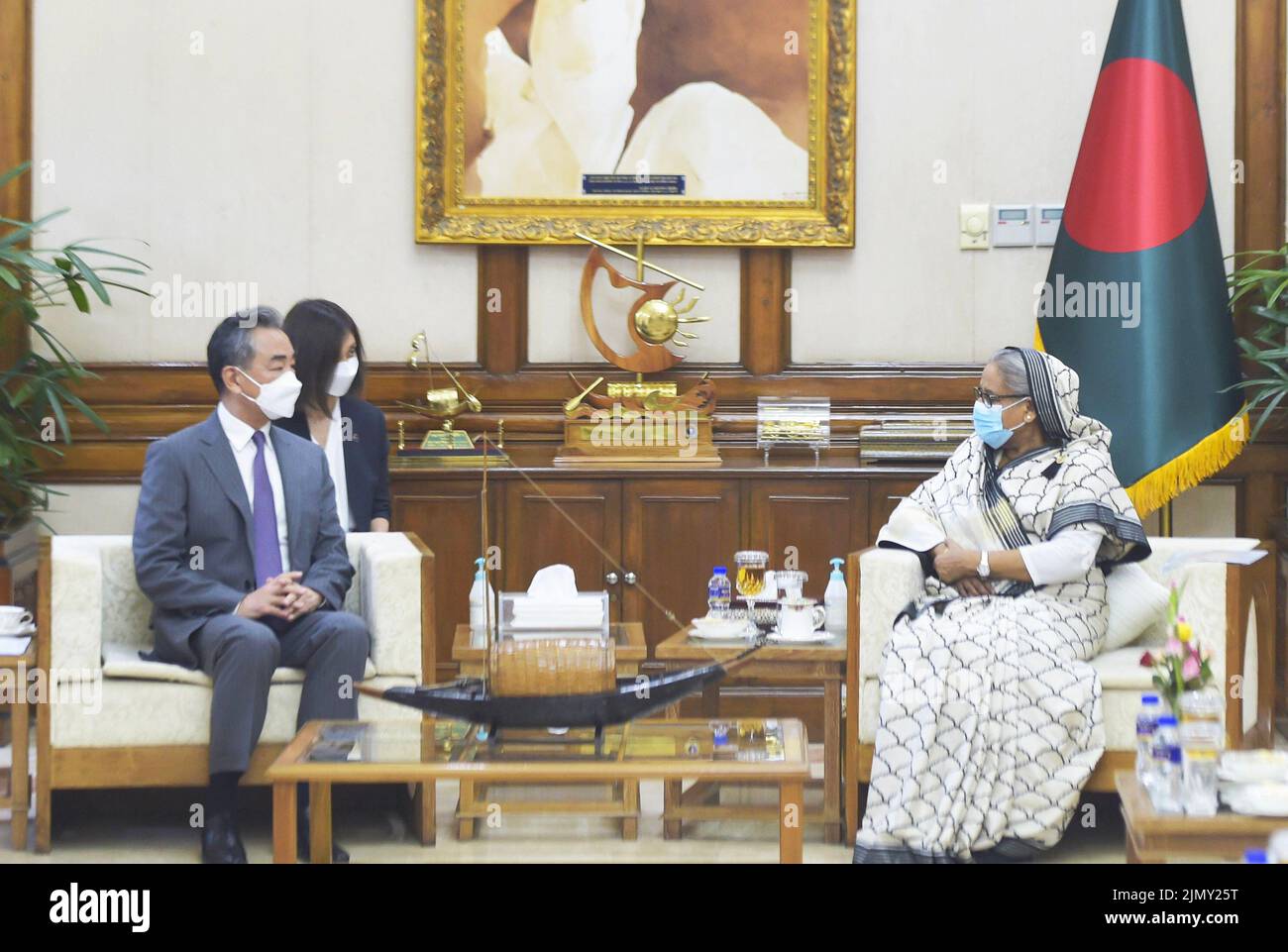 Dhaka. 8th Aug, 2022. Bangladeshi Prime Minister Sheikh Hasina meets ... Dhaka. 8th Aug, 2022. Bangladeshi Prime Minister Sheikh Hasina meets ...