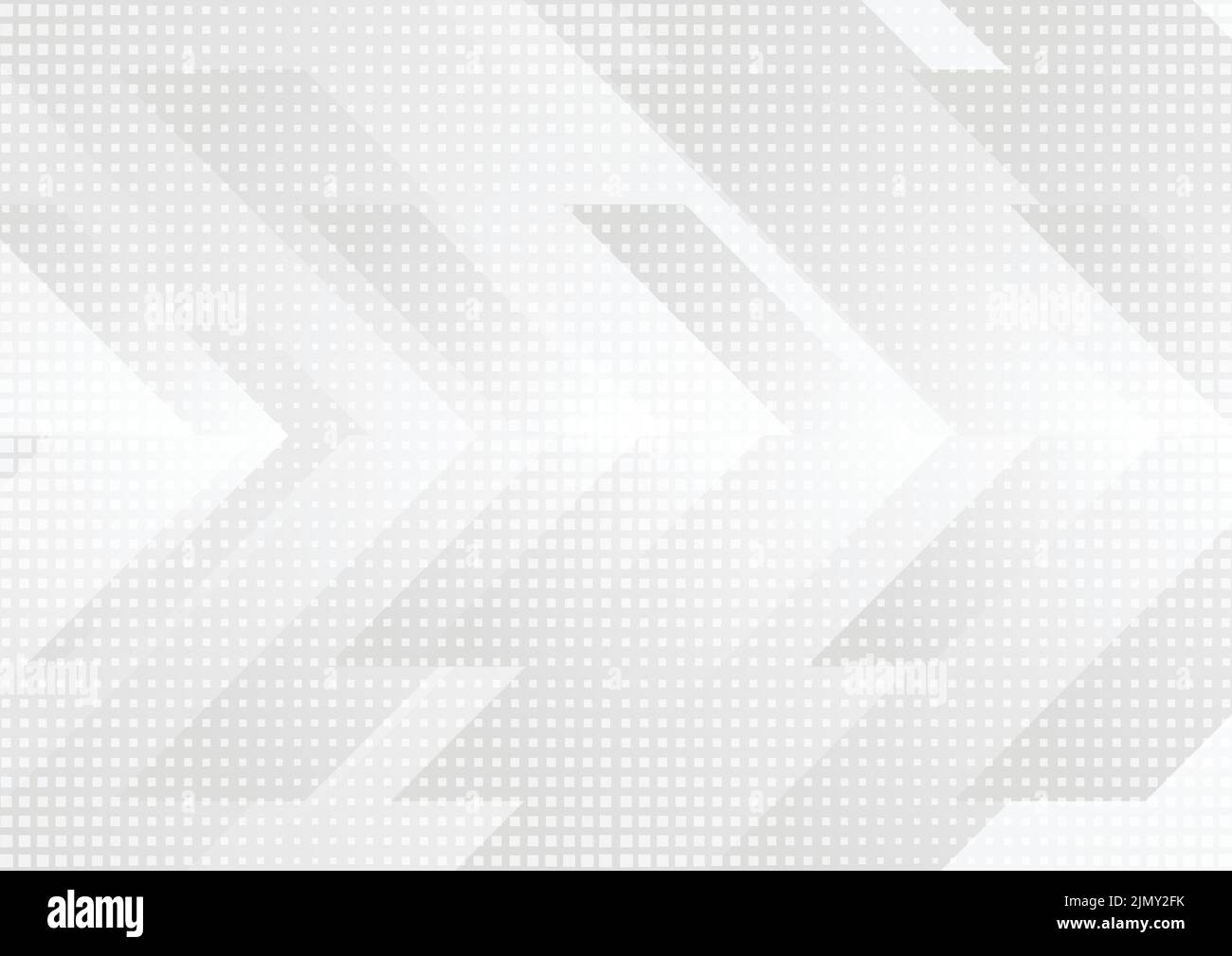 Grey and white tech arrows abstract modern background. Concept vector ...