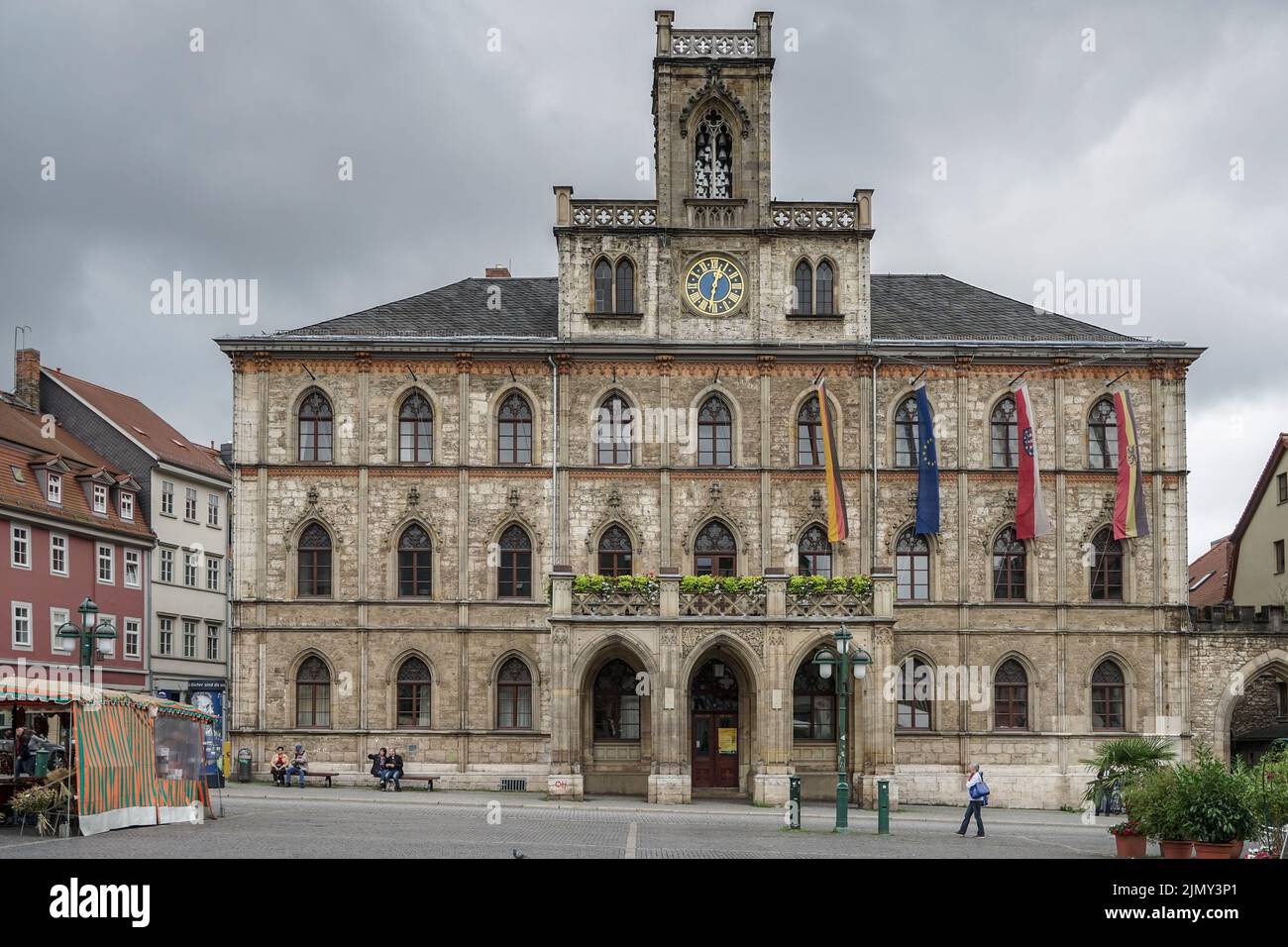 Germany thuringia weimar old town hi-res stock photography and images ...