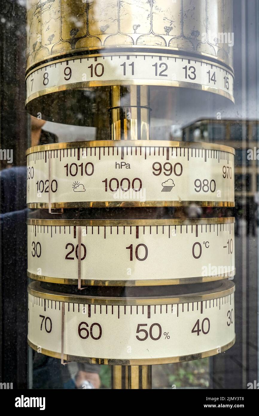 Germany weather map hi-res stock photography and images - Alamy