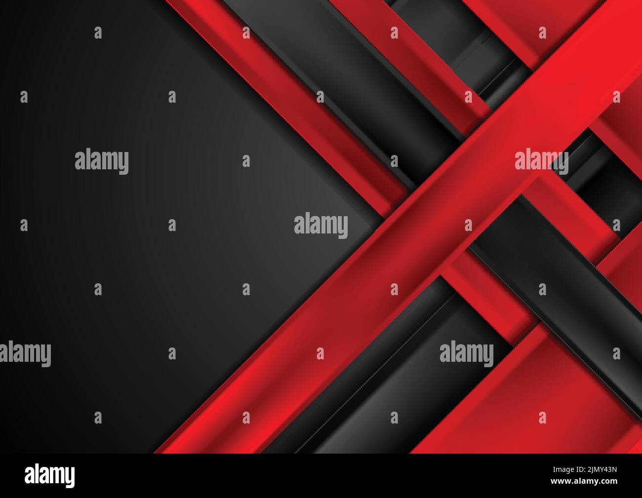 Red and black stripes abstract technology background. Vector corporate ...