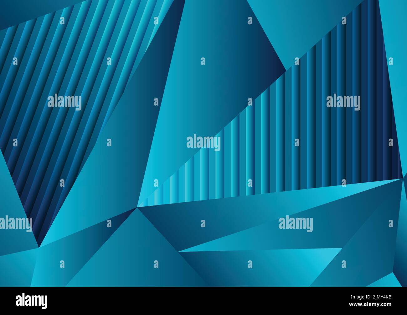 Dark blue abstract concept polygonal tech background. Vector digital modern design Stock Vector ...