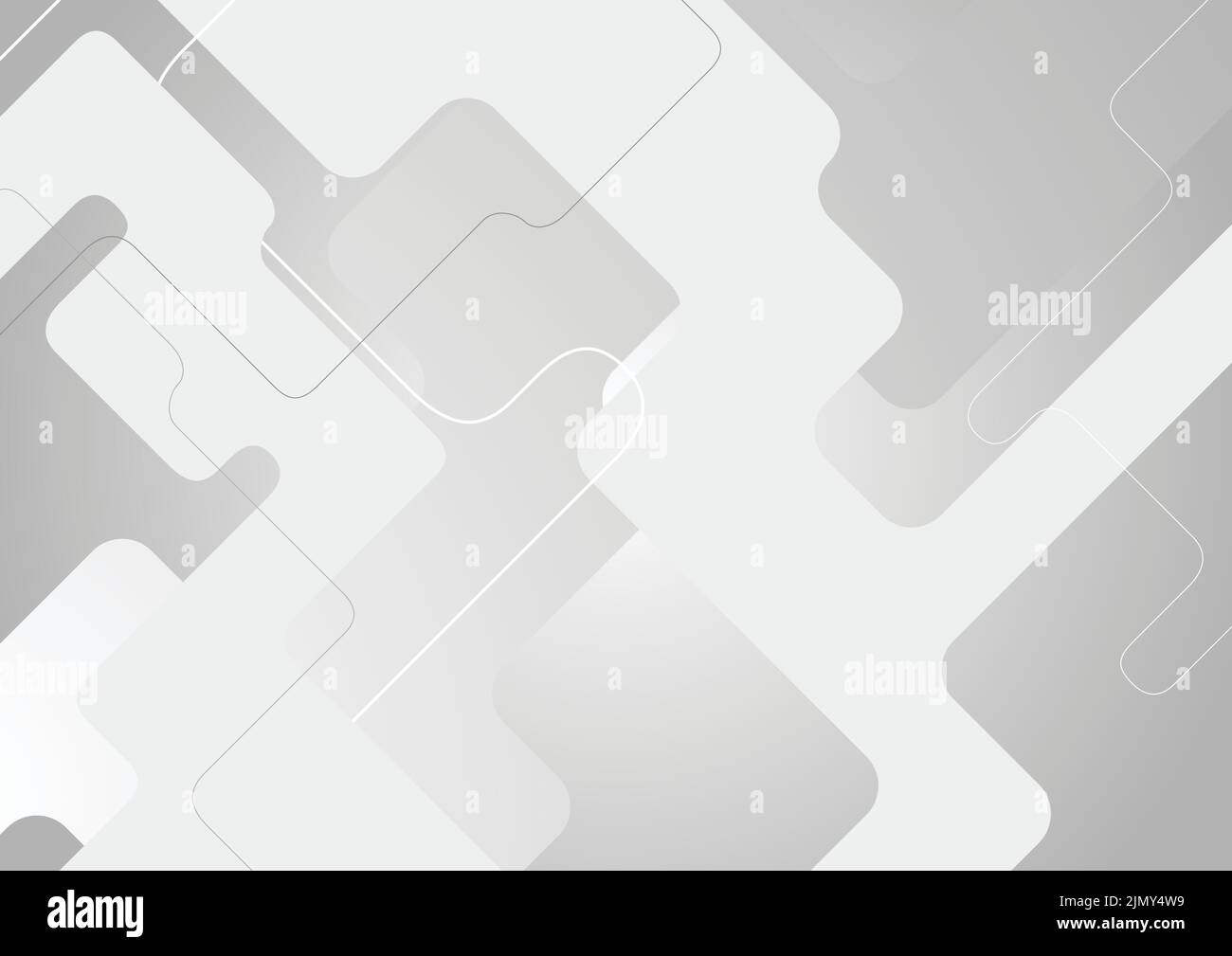 Light grey minimal geometric technology background. Vector graphic ...