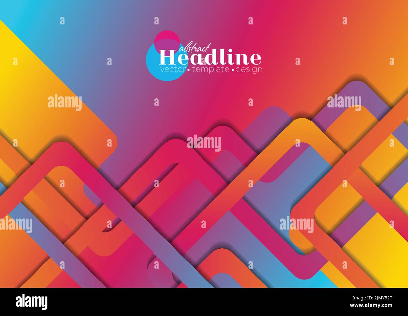 Abstract vibrant background Stock Vector Images - Alamy
