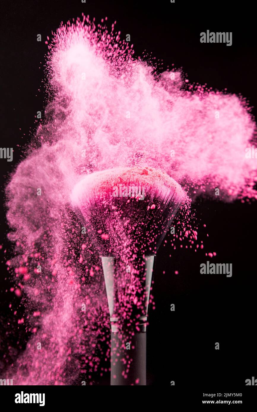 Brush pink hi-res stock photography and images - Alamy