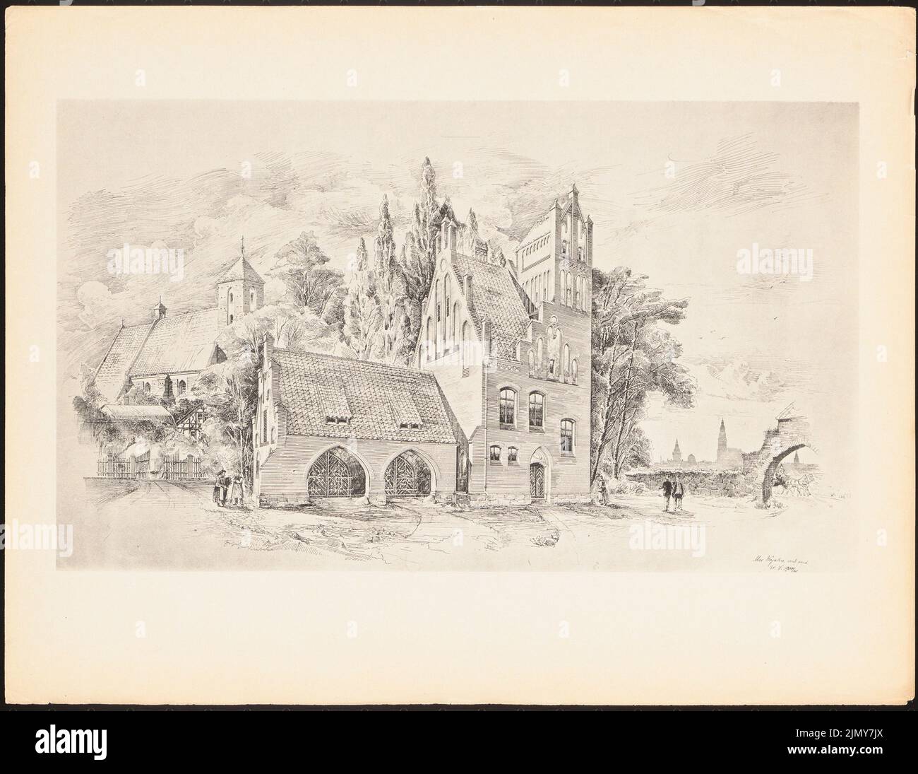 Wojahn max, chapel. (From: Prints of seminar works by the Royal ...