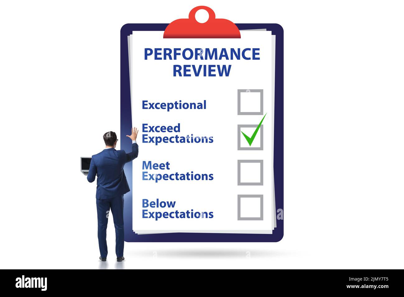 Performance evaluation report Cut Out Stock Images & Pictures - Alamy