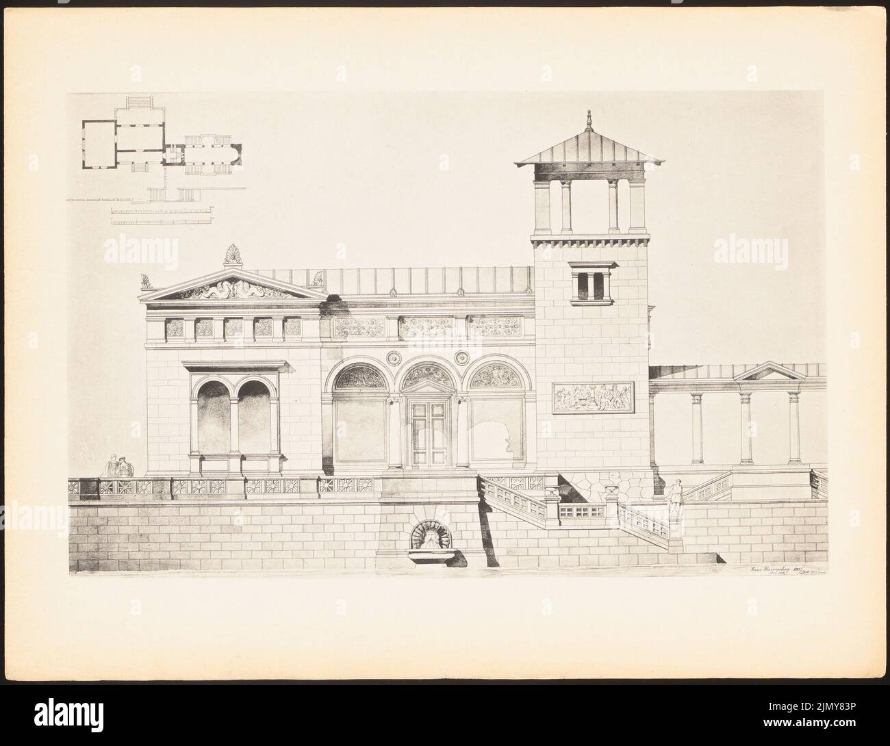 Kannenberg Hans, manor. (From: Prints of seminar works by the Royal ...