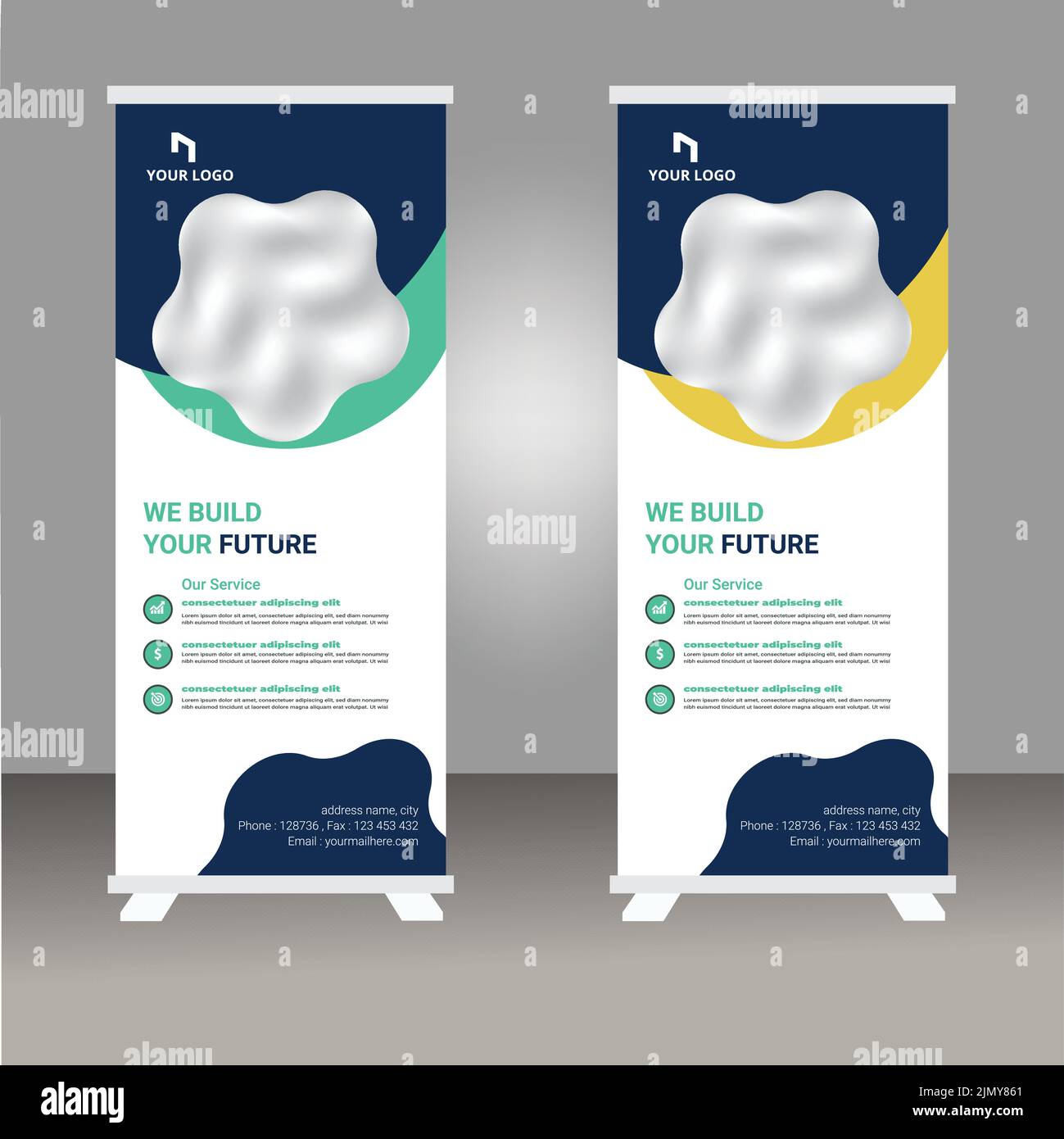 Roll up banner design template, modern x-banner, rull up design, Golf ...