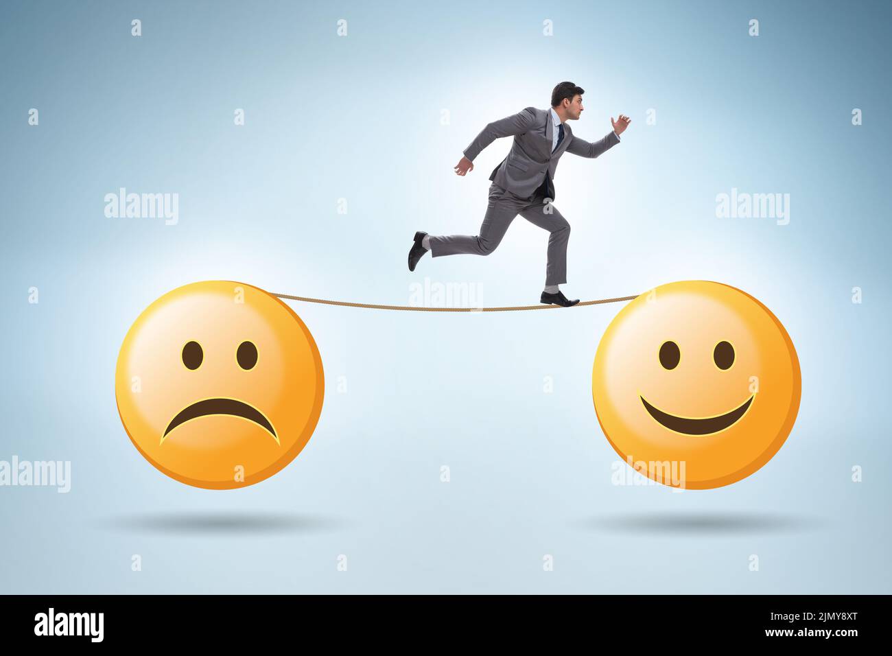 Service quality improvement concept with businessman Stock Photo - Alamy