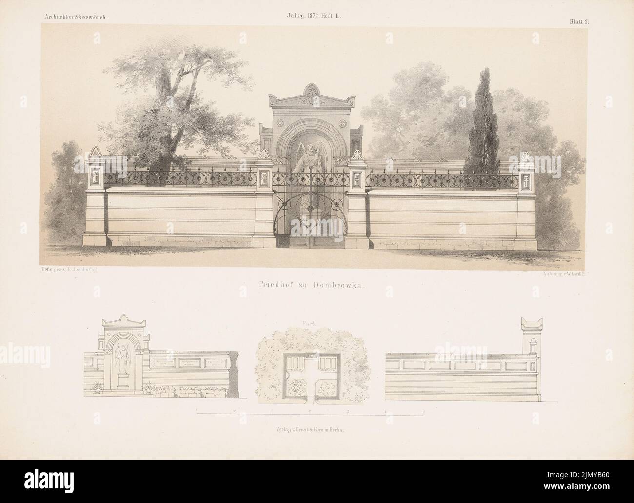 Jacobsthal Johann Eduard (1839-1902), cemetery, Dombrowka. (From ...