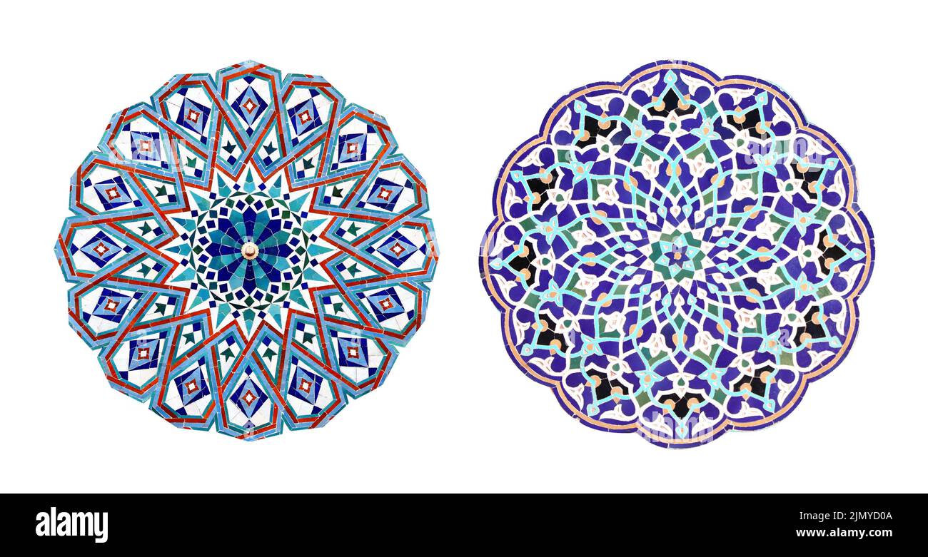 Round mosaic floor Cut Out Stock Images & Pictures - Alamy