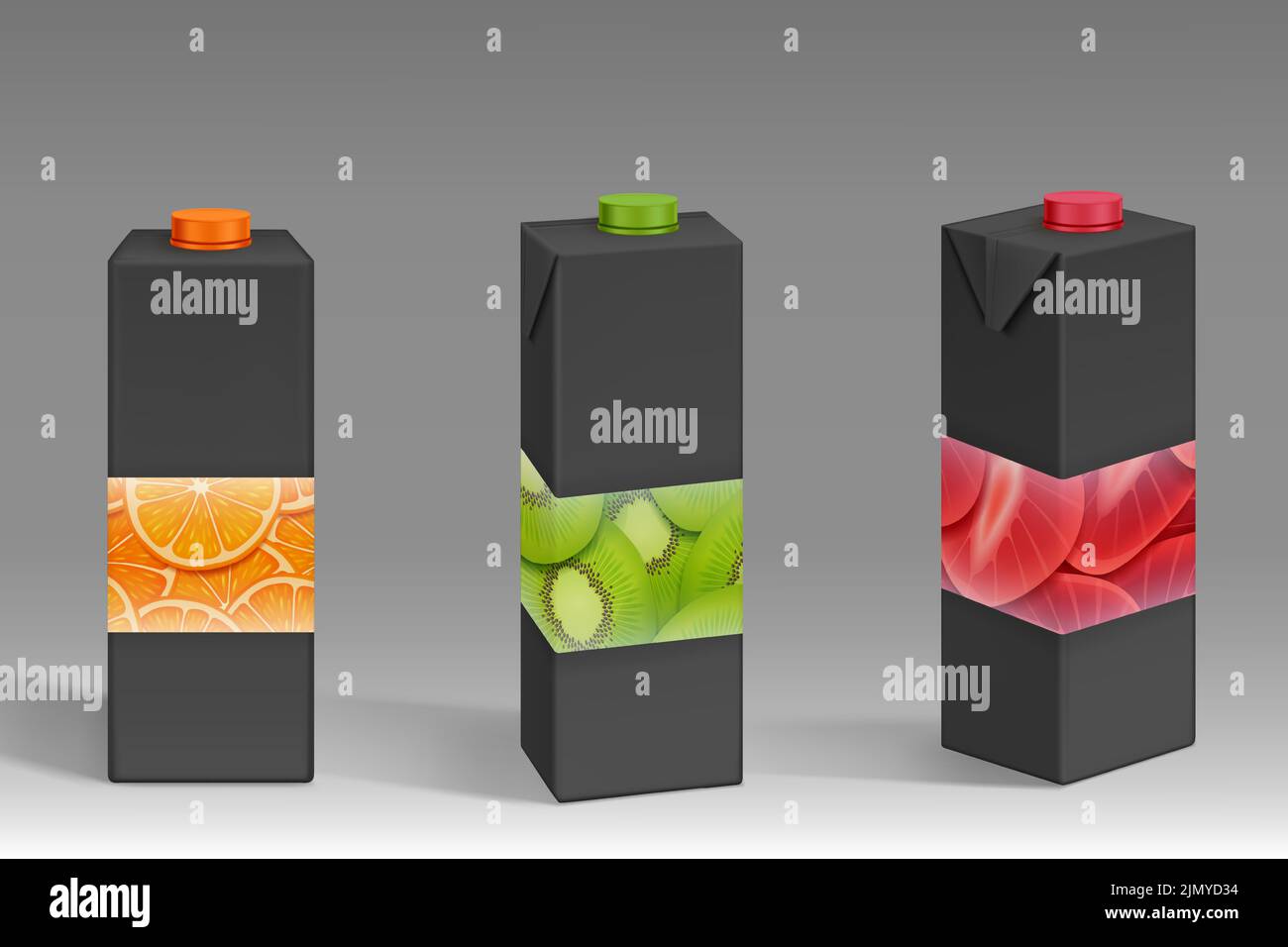 Orange juice carton Stock Vector Images - Alamy