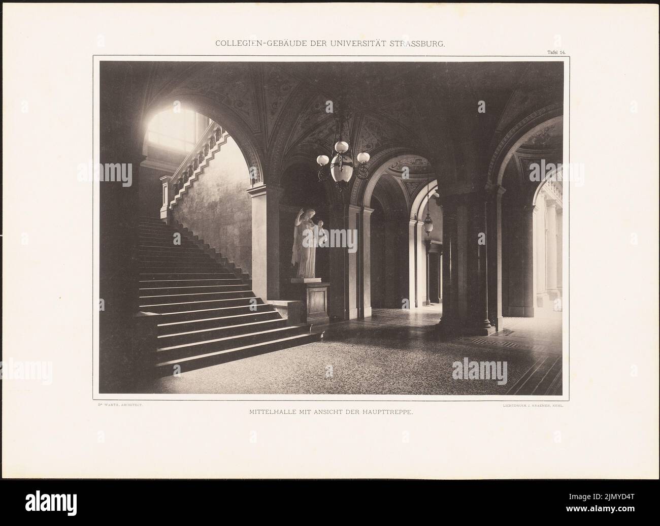 Innenansicht von der haupttreppe mittelhalle hi-res stock photography and images - Alamy