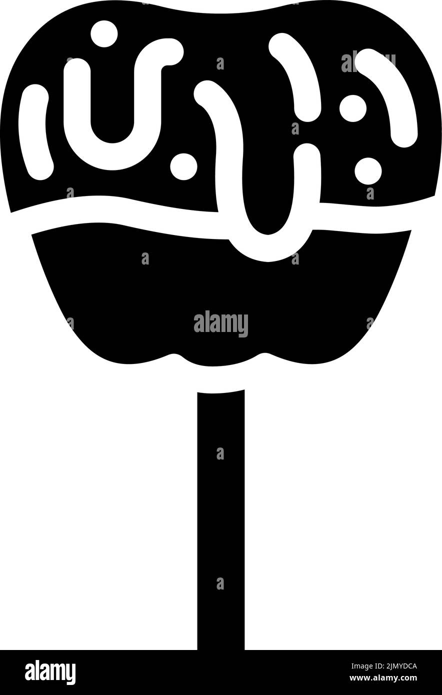 Chocolate apple Black and White Stock Photos & Images - Alamy