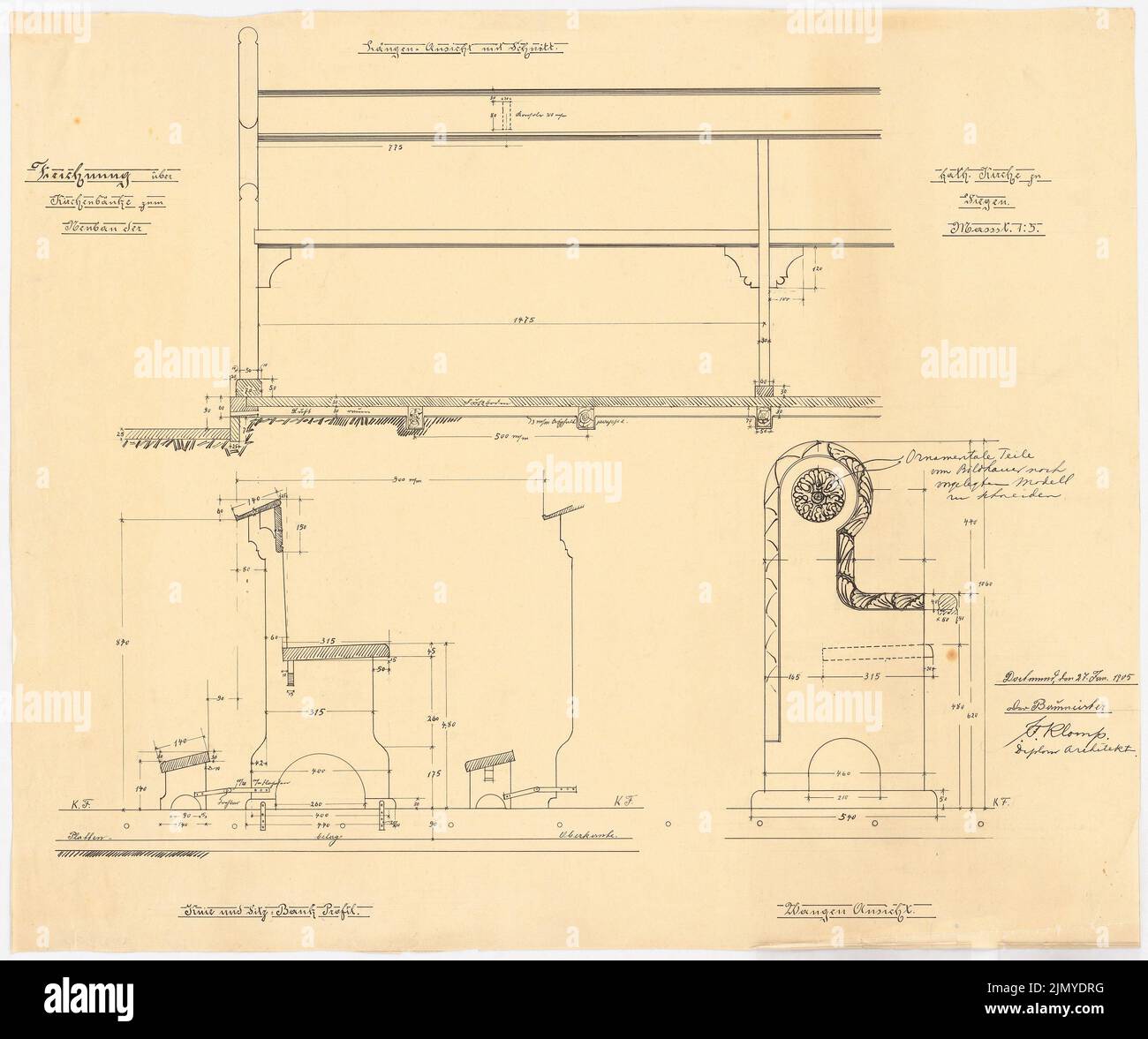 Klomp Johannes Franziskus (1865-1946), St. Michael, Siegen (June 27 ...