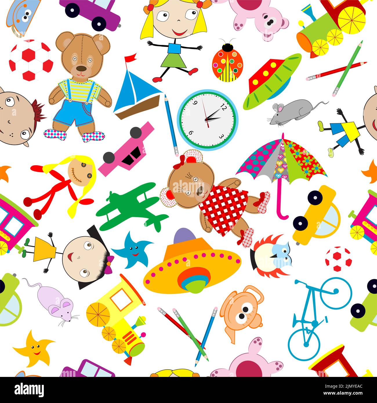 Girl on bike background Stock Vector Images - Alamy