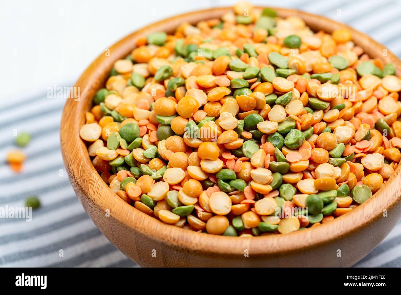 Mixture of dry legumes close up Stock Photo - Alamy