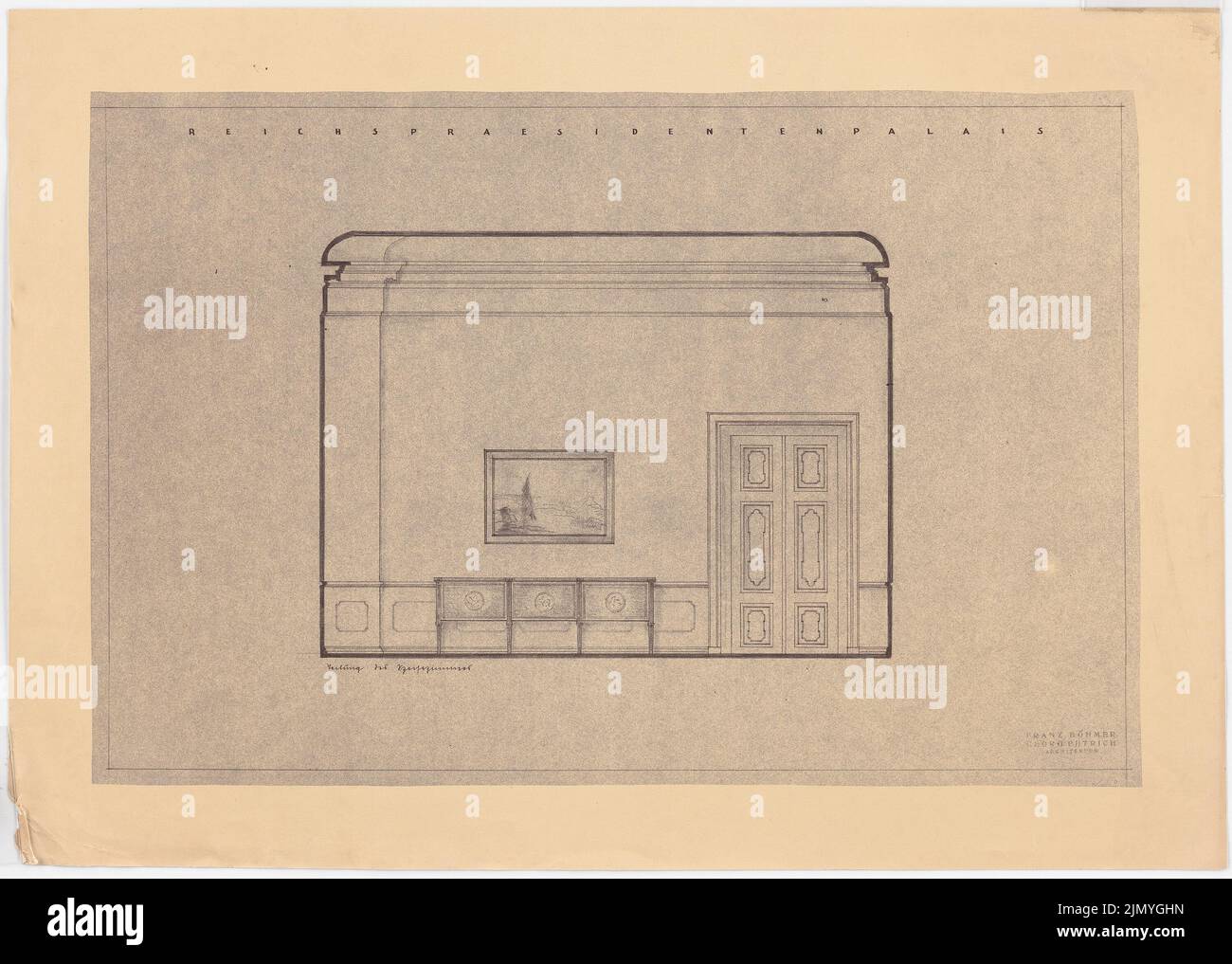 Wandansicht des speisezimmers hi-res stock photography and images - Alamy