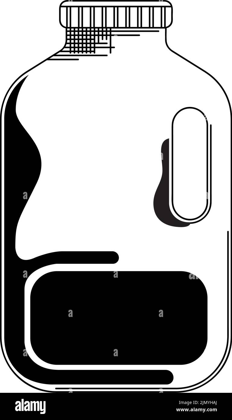 milk pot dairy product icon Stock Vector Image & Art - Alamy