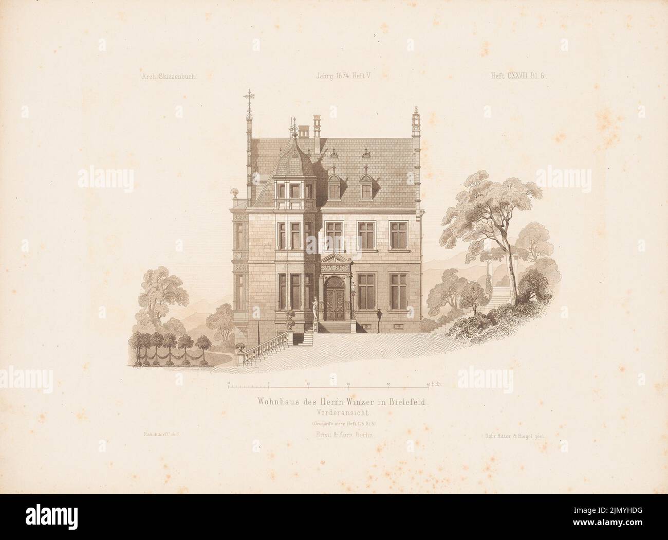 1874 vorderansicht hi-res stock photography and images - Alamy