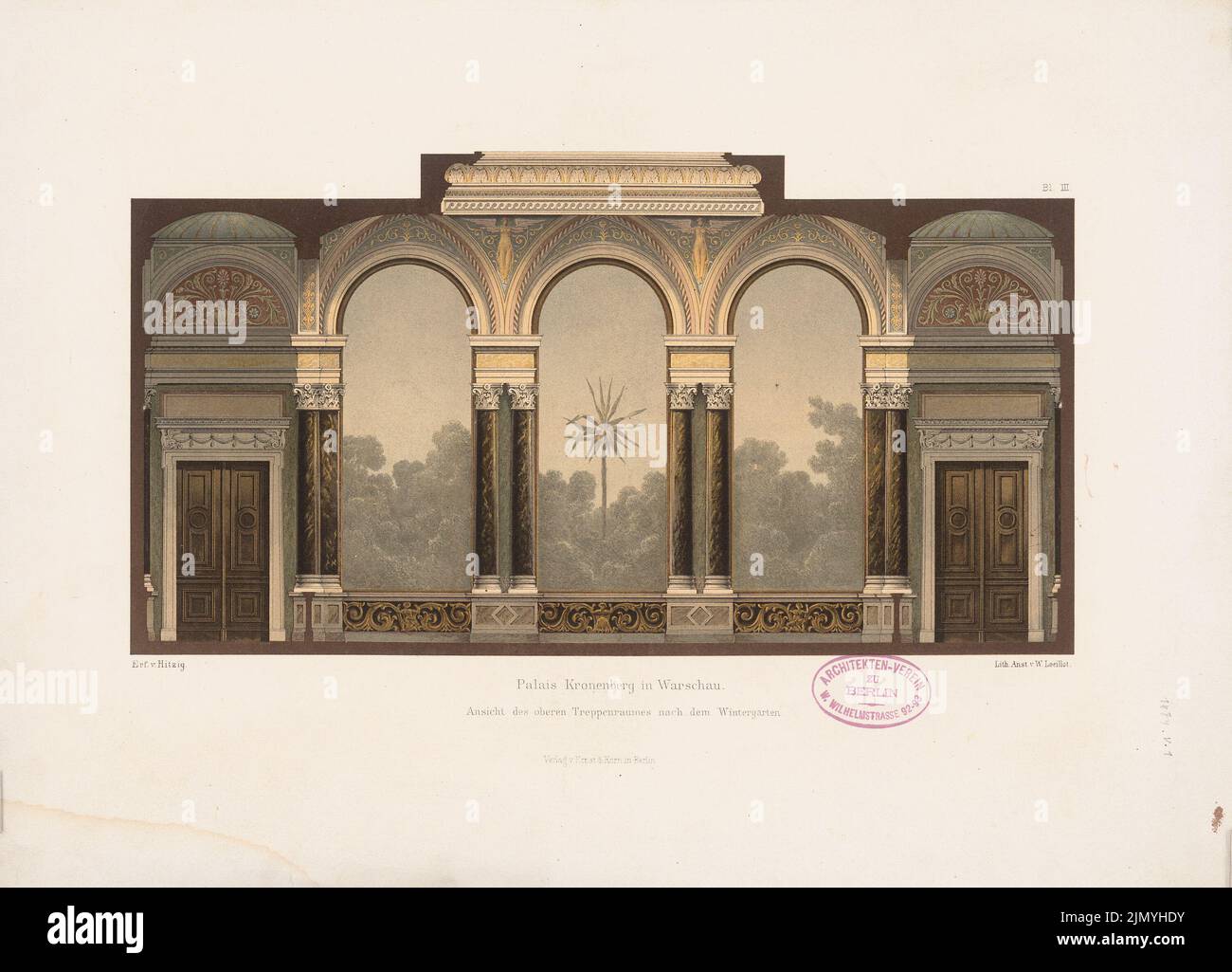 1874 innenansicht hi-res stock photography and images - Alamy